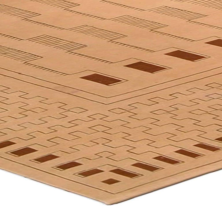 Arthur Dunnam Contemporary Aubusson Handmade Wool Rug for Doris Leslie ...