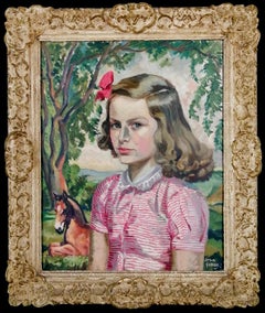 Arjen Galema - Self Portrait - Dutch Post Impressionist Antique Oil on ...