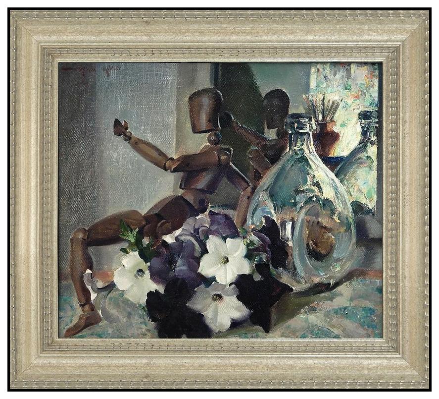 Arthur Meltzer - Arthur Meltzer Original Painting On Canvas Signed ...