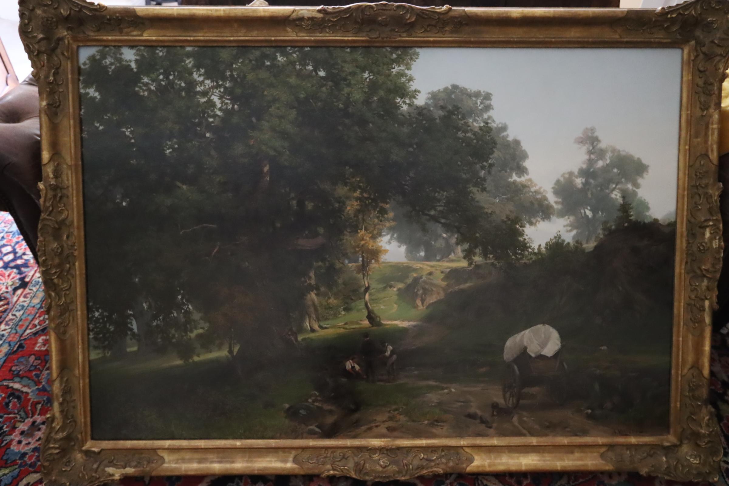 Arthur Meltzer - Beautiful Landscape by Arthur Meltzer, 19th Century ...