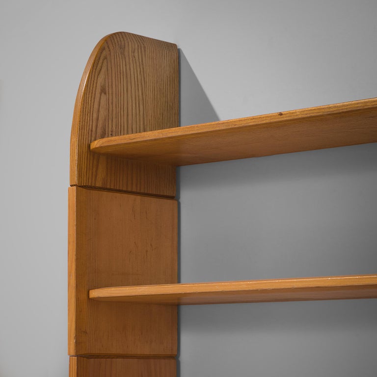 Arthur Milani Solid Bookshelf in Pine For Sale at 1stDibs