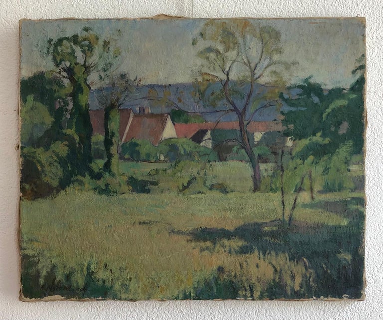 Arthur Morard - Countryside landscape view of the Swiss Jura For Sale ...