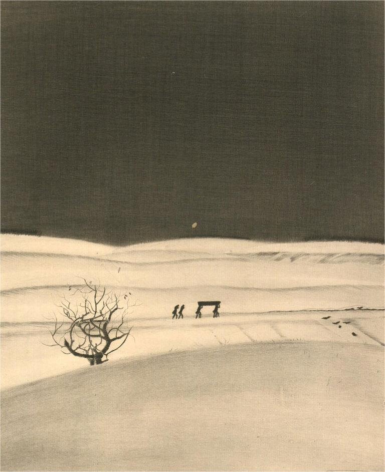 Arthur Paunzen - Arthur Paunzen (1890-1940) - 1918 Etching, Eroica For ...