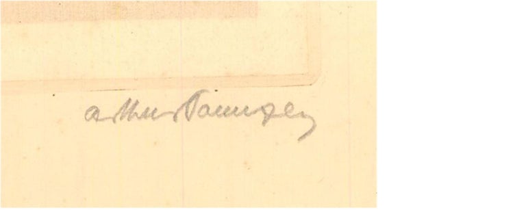 Arthur Paunzen - Arthur Paunzen (1890-1940) - 1918 Etching, Portrait of ...