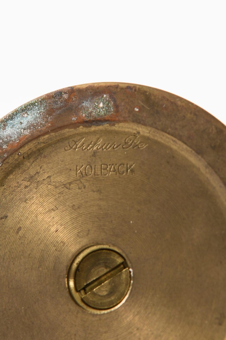 Arthur Pe Candlesticks Produced in His Own Workshop Kolbäck in Sweden ...