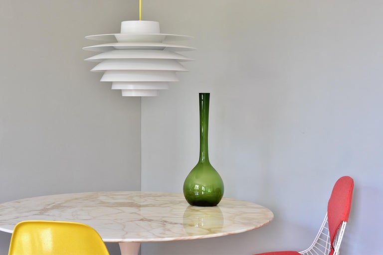 Arthur Percy Modern Art Glass Vase for Gullaskruf Made in Sweden at 1stDibs