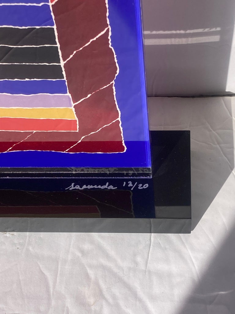 Arthur Secunda Acrylic Sculpture Title "Life" Signed, Numbered, 12/20 ...