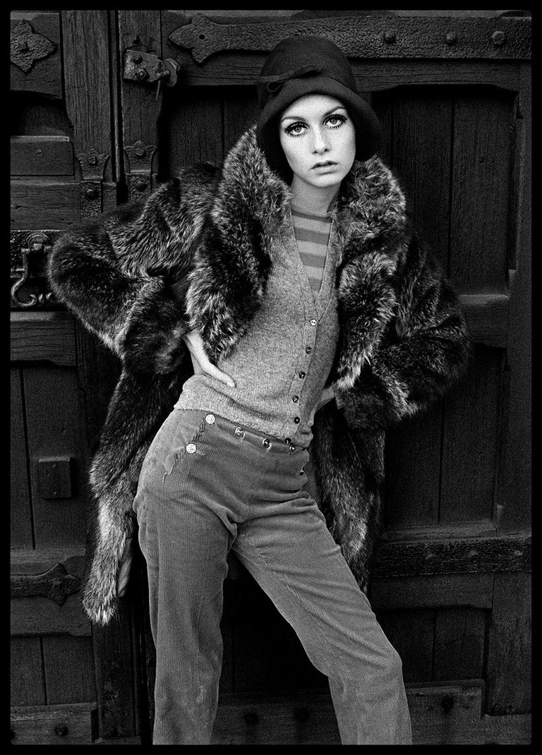 Arthur Steel - ‘Twiggy’ by Arthur Steel Limited Edition For Sale at 1stDibs
