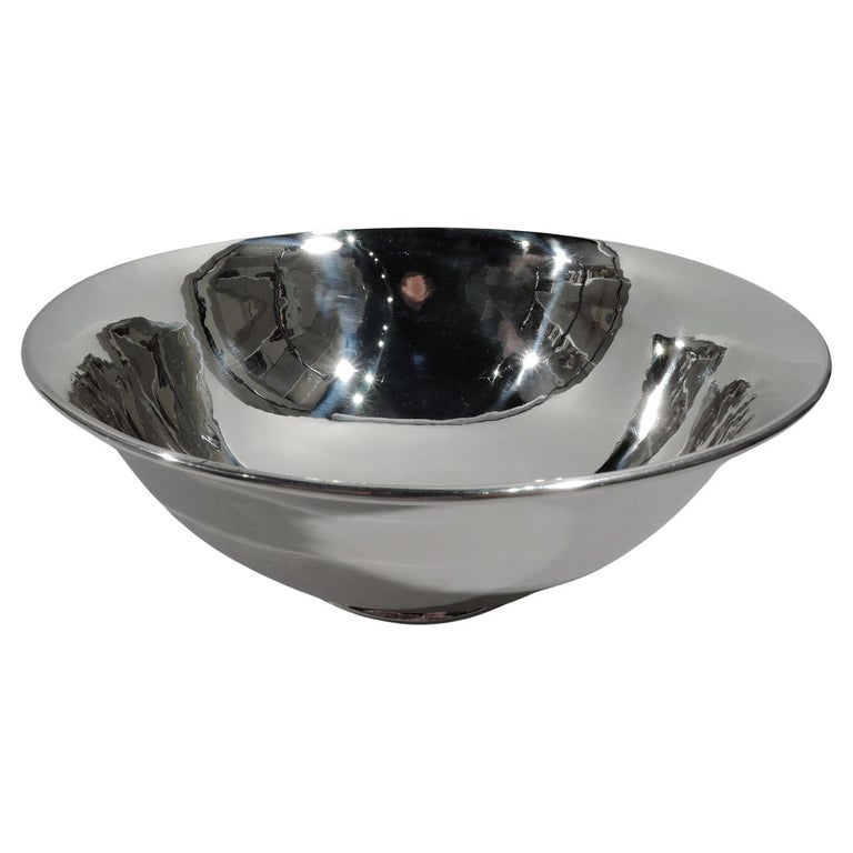 Arthur Stone Hand-Made Sterling Silver Revere Bowl For Sale at 1stDibs