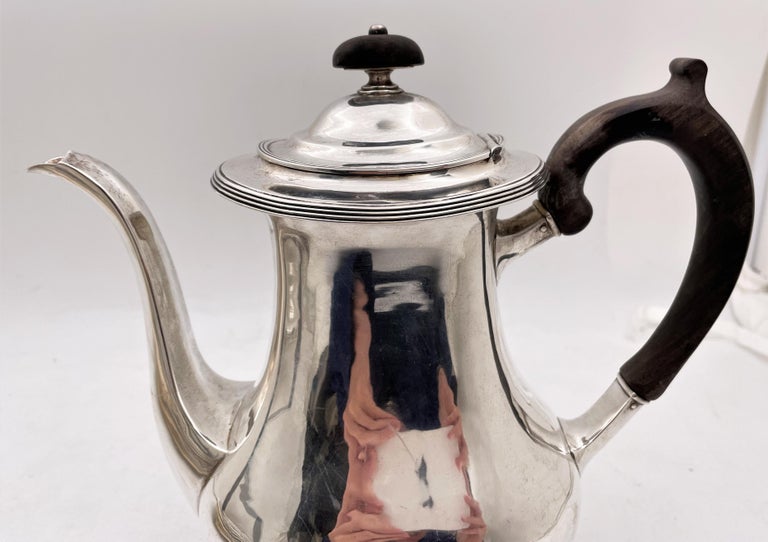 Arthur Stone Sterling Silver Arts and Crafts Hammered Coffee Pot For ...