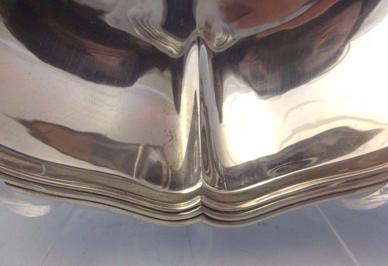 Arthur Stone Sterling Silver Candy Dish Hand Wrought For Sale at ...