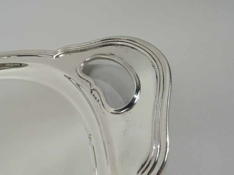 Arthur Stone Traditional Handmade Sterling Silver Serving Tray For Sale ...