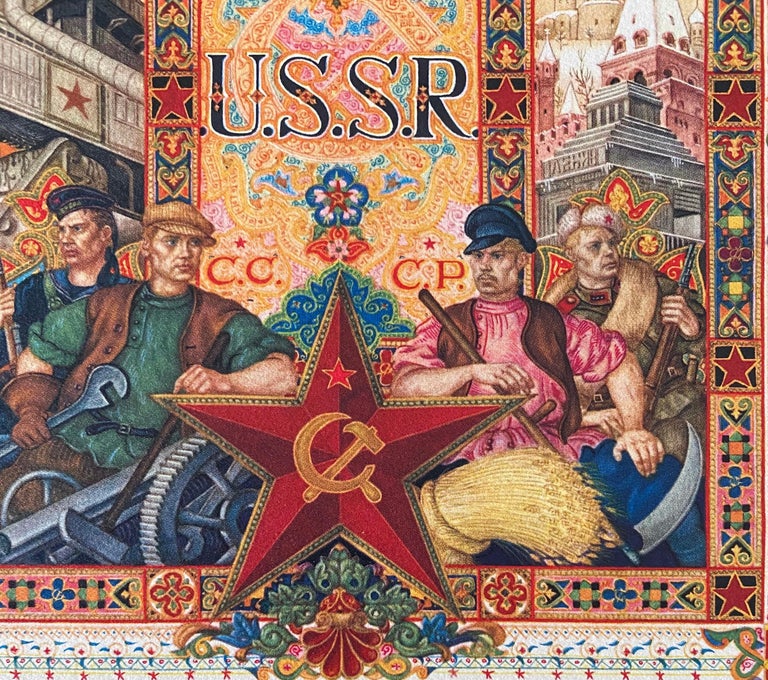 Arthur Szyk - U.S.S.R Russian Folk Art Print Judaica Jewish Artist ...