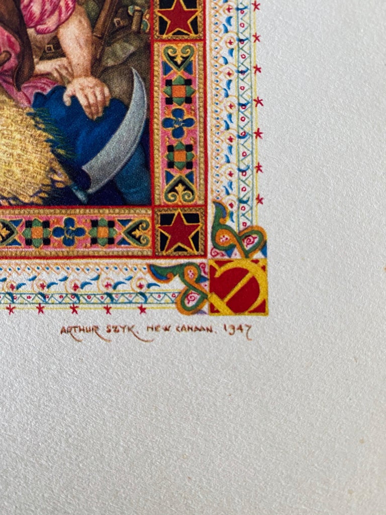 Arthur Szyk - U.S.S.R Russian Folk Art Print Judaica Jewish Artist ...