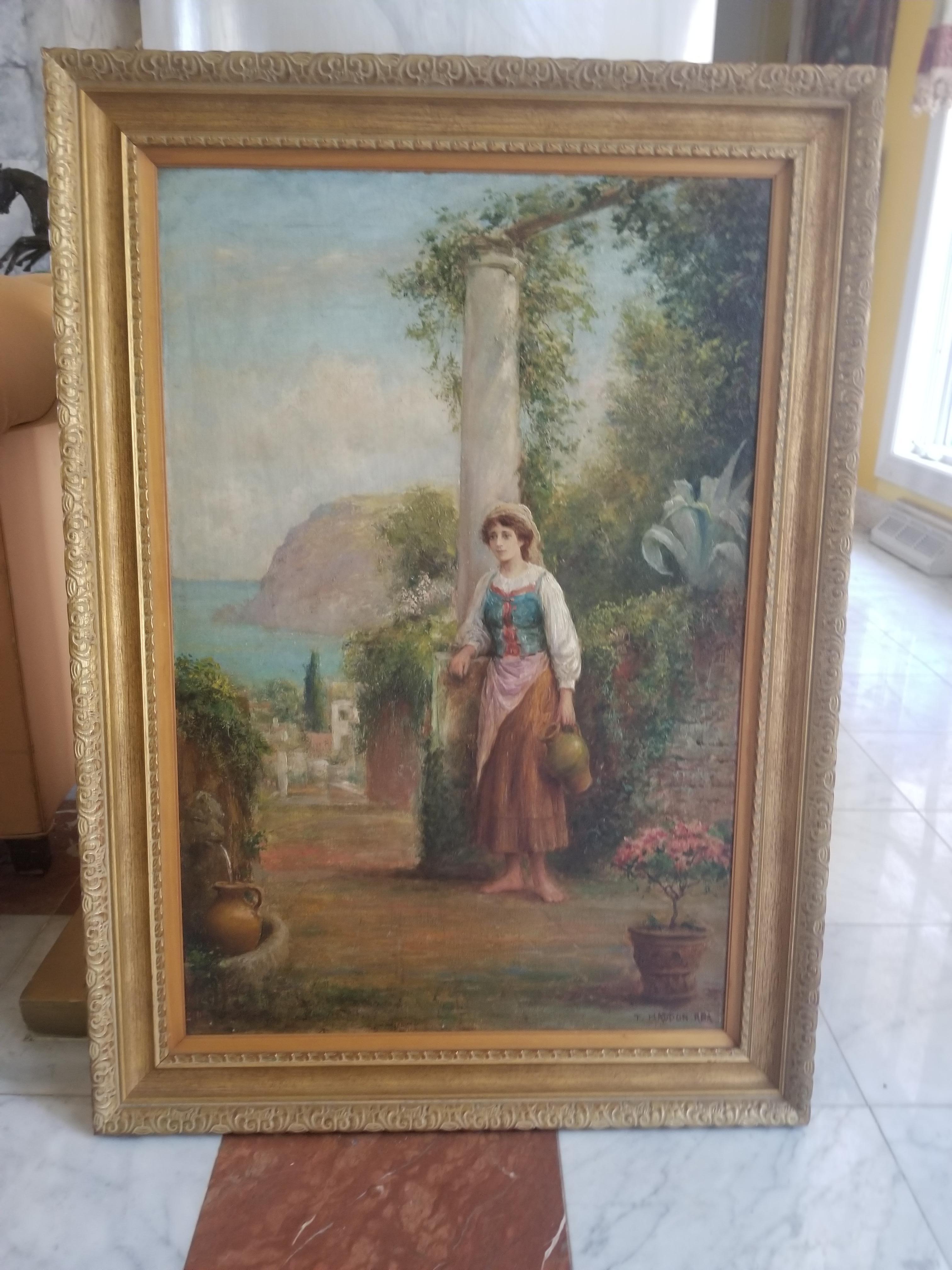 Arthur Trevor Haddon - Women in Garden For Sale at 1stDibs | arthur ...