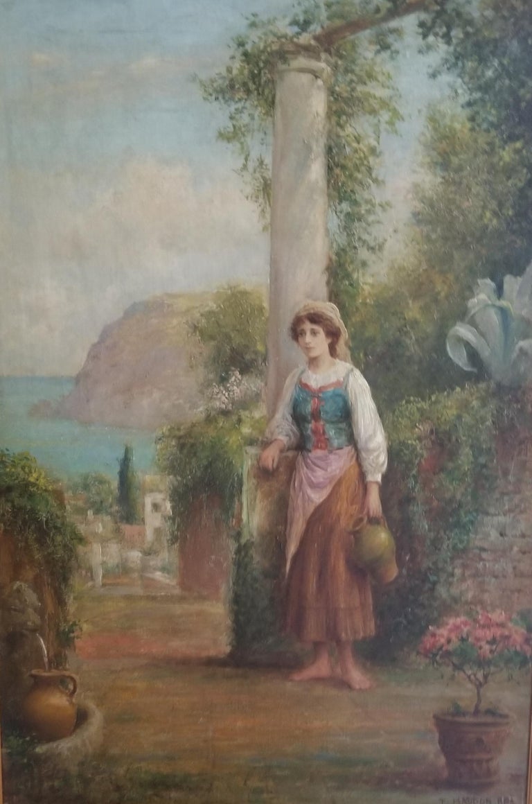 Arthur Trevor Haddon - Women in Garden For Sale at 1stDibs