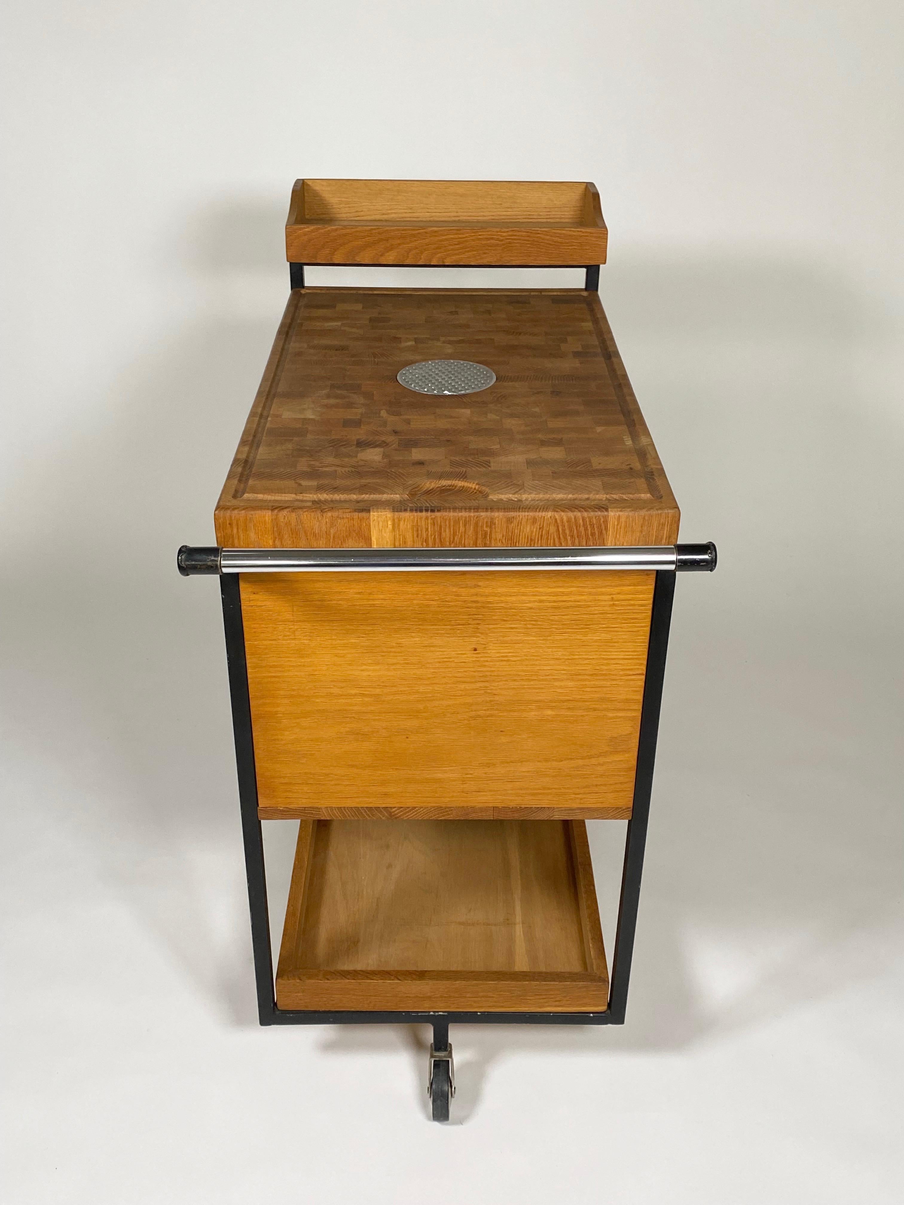 Arthur Umanoff Serving / Bar Cart at 1stDibs