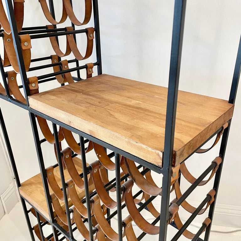 Arthur Umanoff 40 Bottle Wine Rack, 1950s, USA For Sale at 1stDibs