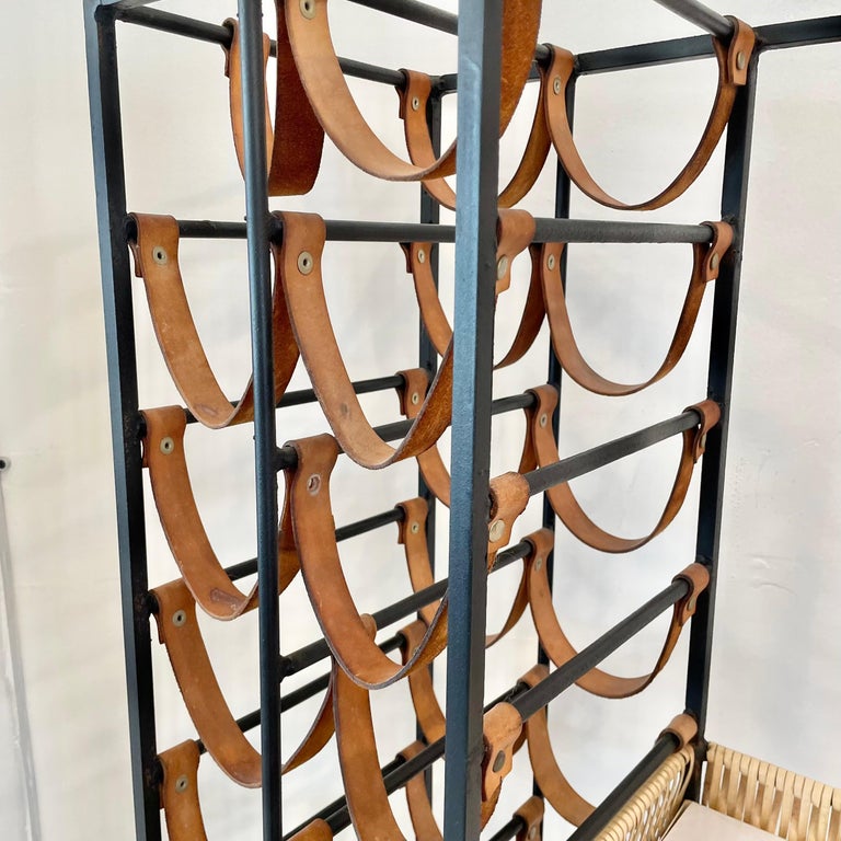 Arthur Umanoff 40 Bottle Wine Rack, 1950s, USA For Sale at 1stDibs