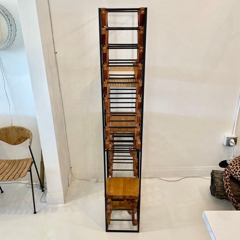 Arthur Umanoff 40 Bottle Wine Rack, 1950s, USA For Sale at 1stDibs