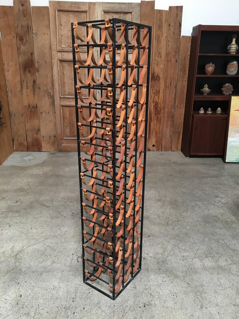 Arthur Umanoff 48 Bottle Wine Rack For Sale at 1stDibs