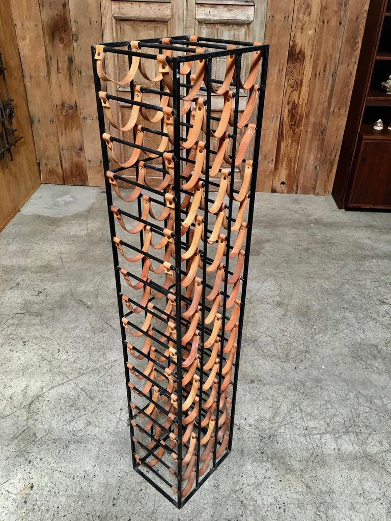 Arthur Umanoff 48 Bottle Wine Rack For Sale at 1stDibs