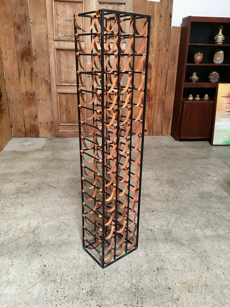 Arthur Umanoff 48 Bottle Wine Rack For Sale at 1stDibs