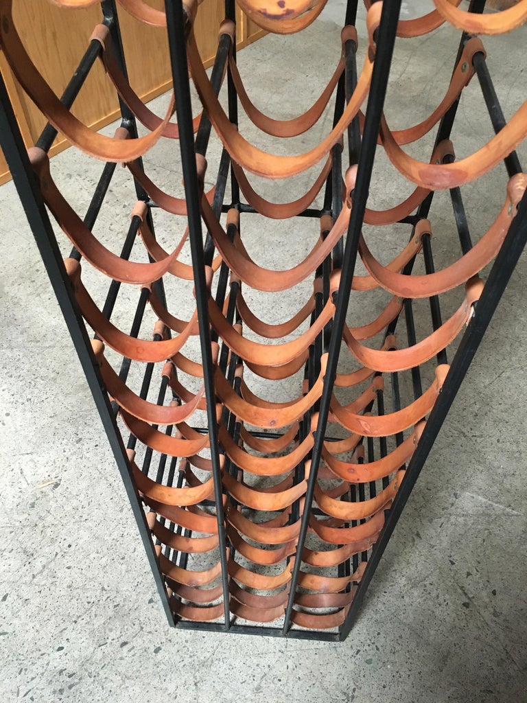 Arthur Umanoff 48 Bottle Wine Rack For Sale at 1stDibs