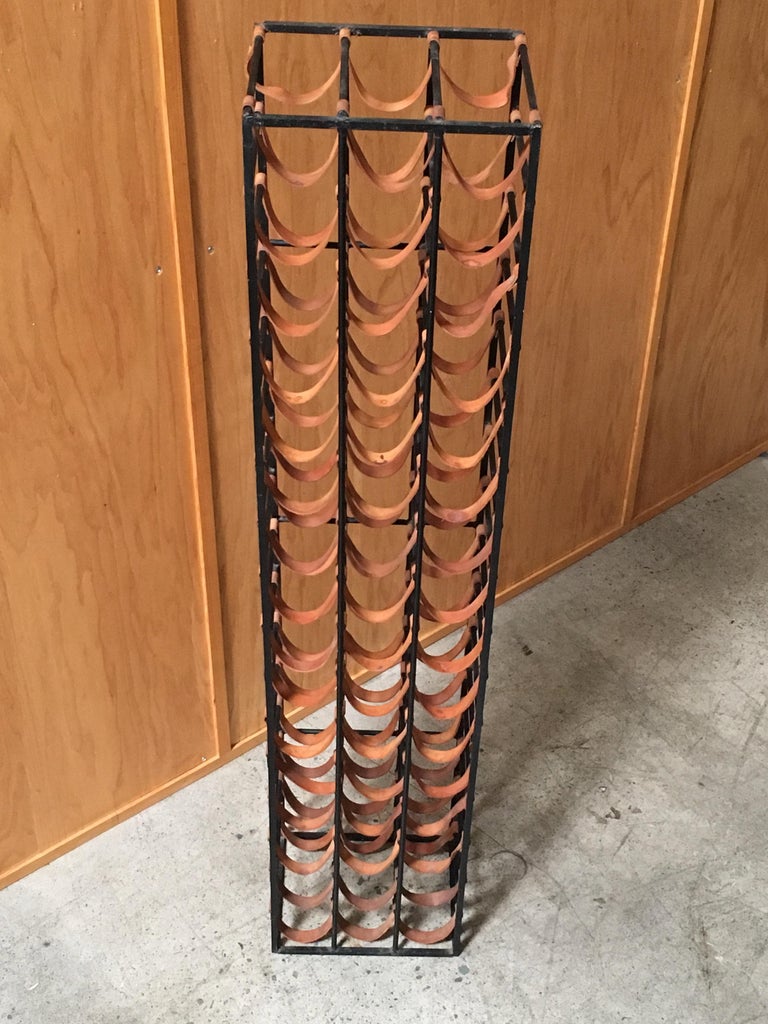 Arthur Umanoff 48 Bottle Wine Rack For Sale at 1stDibs