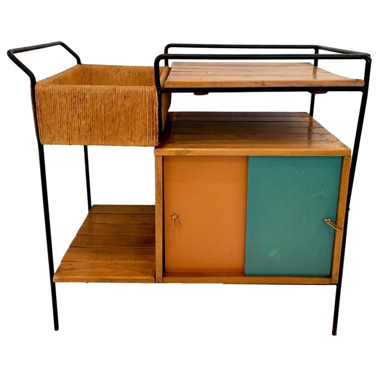 Arthur Umanoff Bar Cart at 1stDibs