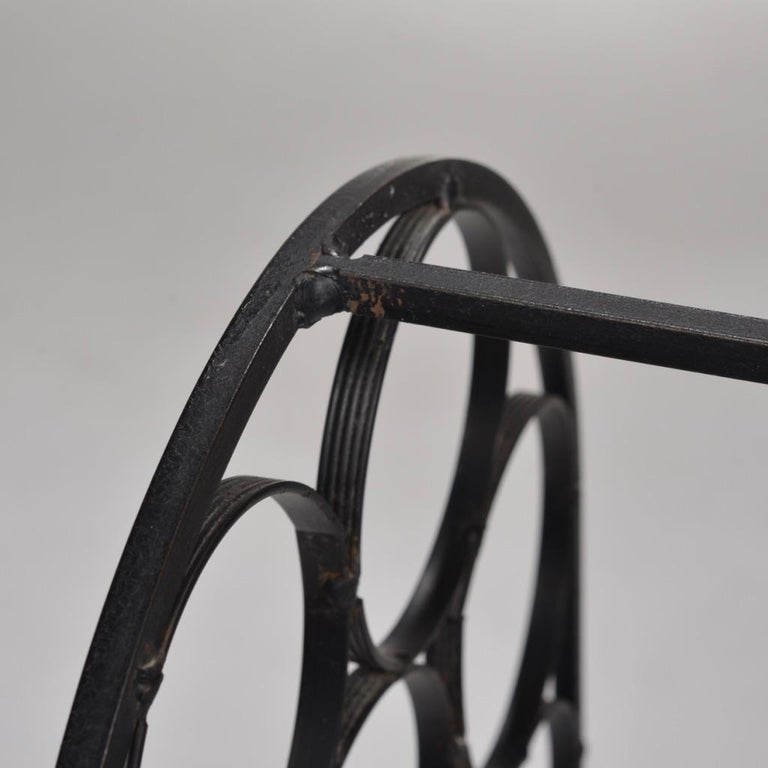 Arthur Umanoff for Raymor Wrought Iron Wine Rack For Sale at 1stDibs