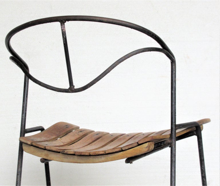 Arthur Umanoff Stool at 1stDibs