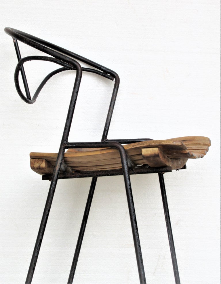 Arthur Umanoff Stool at 1stDibs