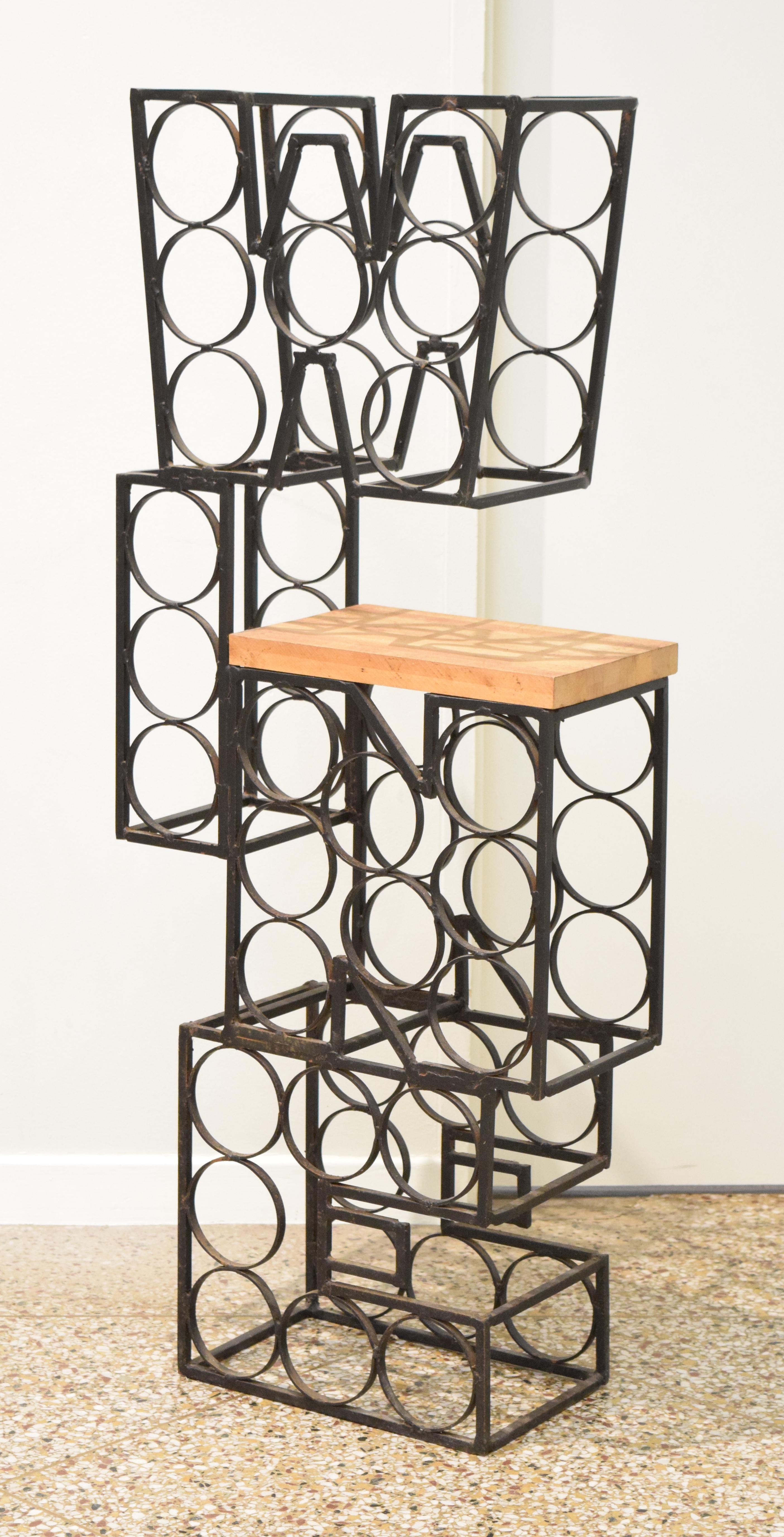 Arthur Umanoff Wine Rack For Sale at 1stDibs