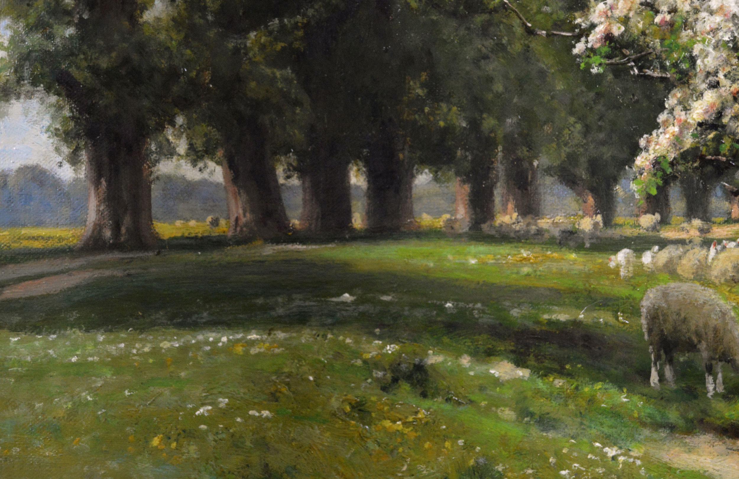 Arthur Walker Redgate - 19th Century river landscape oil painting of ...