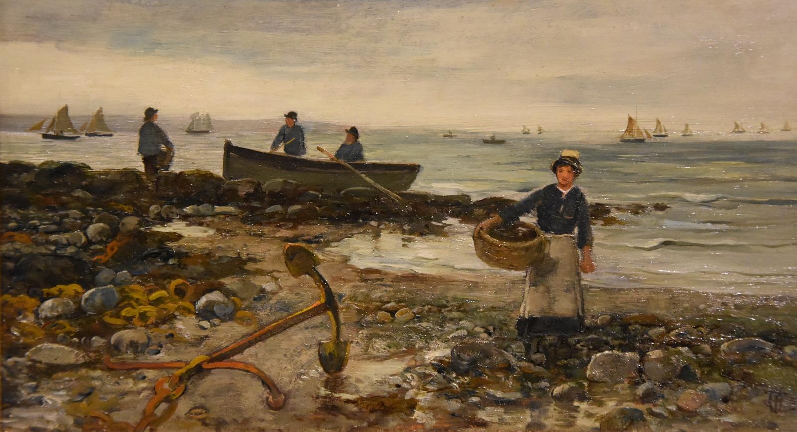 Arthur Wellesley Cottrell - Oil painting by Arthur Wellesley Cottrell ...