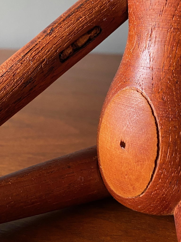 Articulated Teak Monkey in the Style of Kay Bojesen, circa 1960s at 1stDibs
