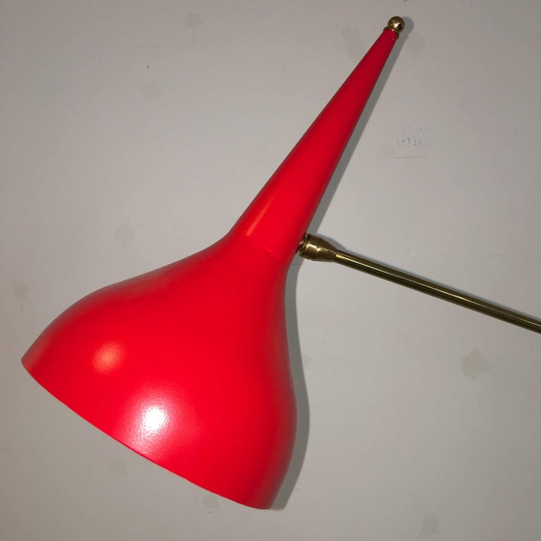 Articulating Counterweight Arm Floor Lamp at 1stDibs