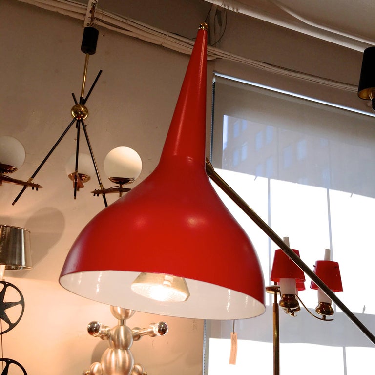 Articulating Counterweight Arm Floor Lamp at 1stDibs