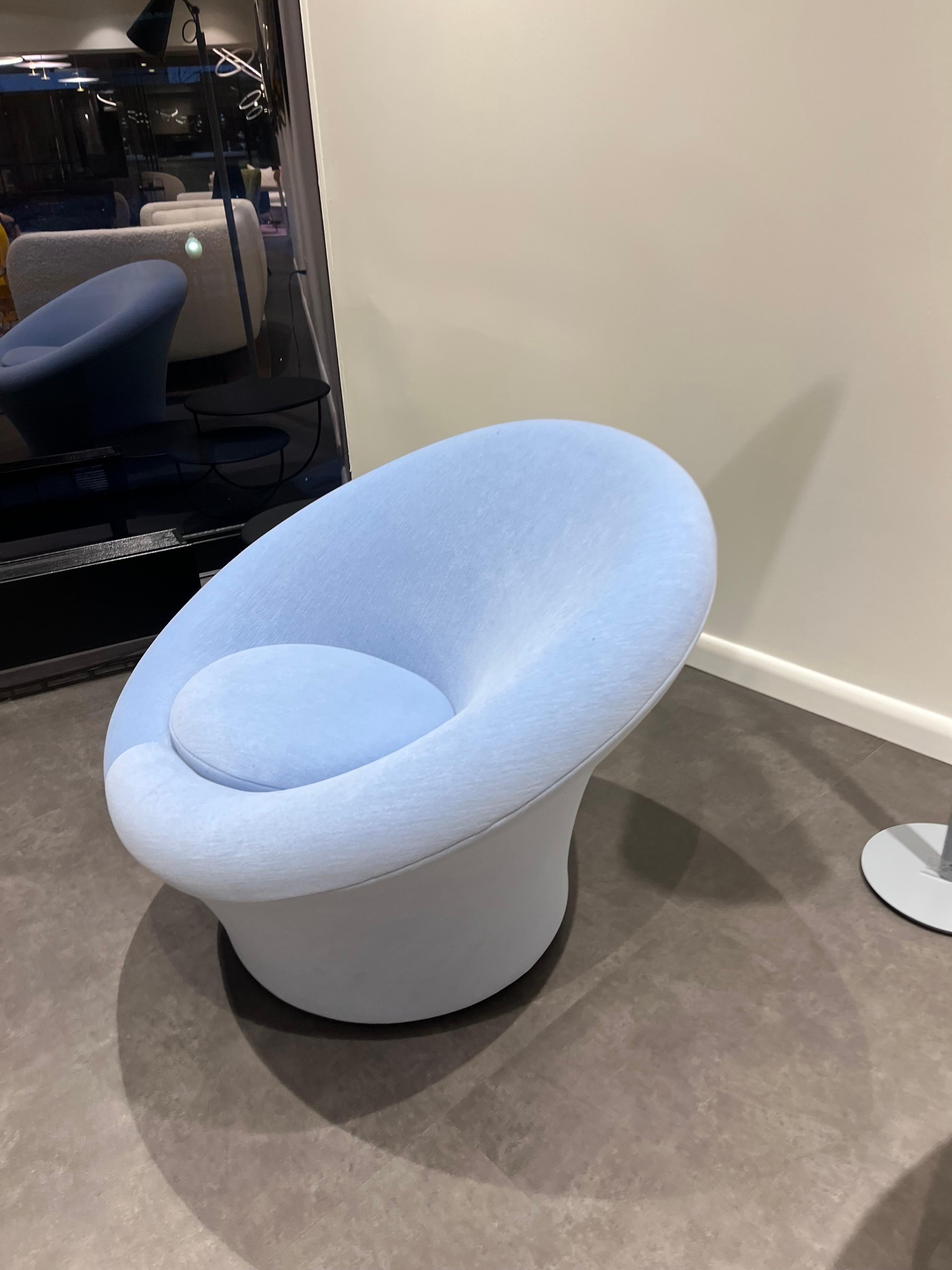 Artifort Mushroom Velvet Lounge Chair by Pierre Paulin in STOCK For ...