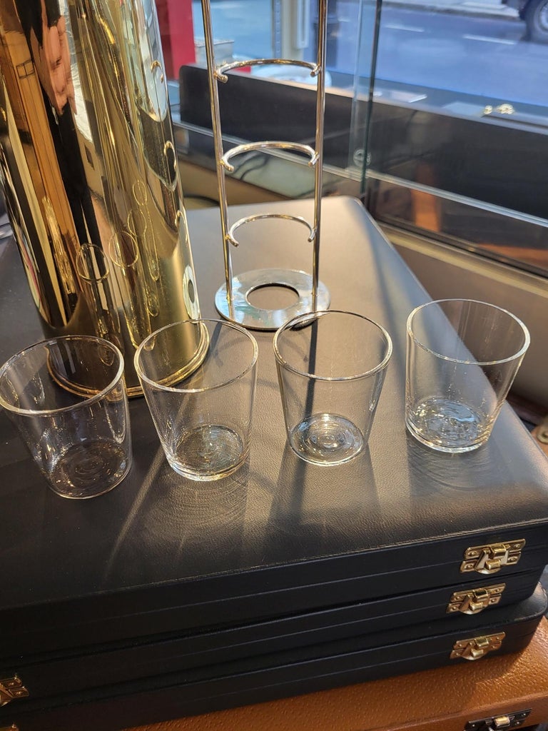 'Artillery Shell' Cocktail Shaker Sets by Gorham, USA For Sale at 1stDibs