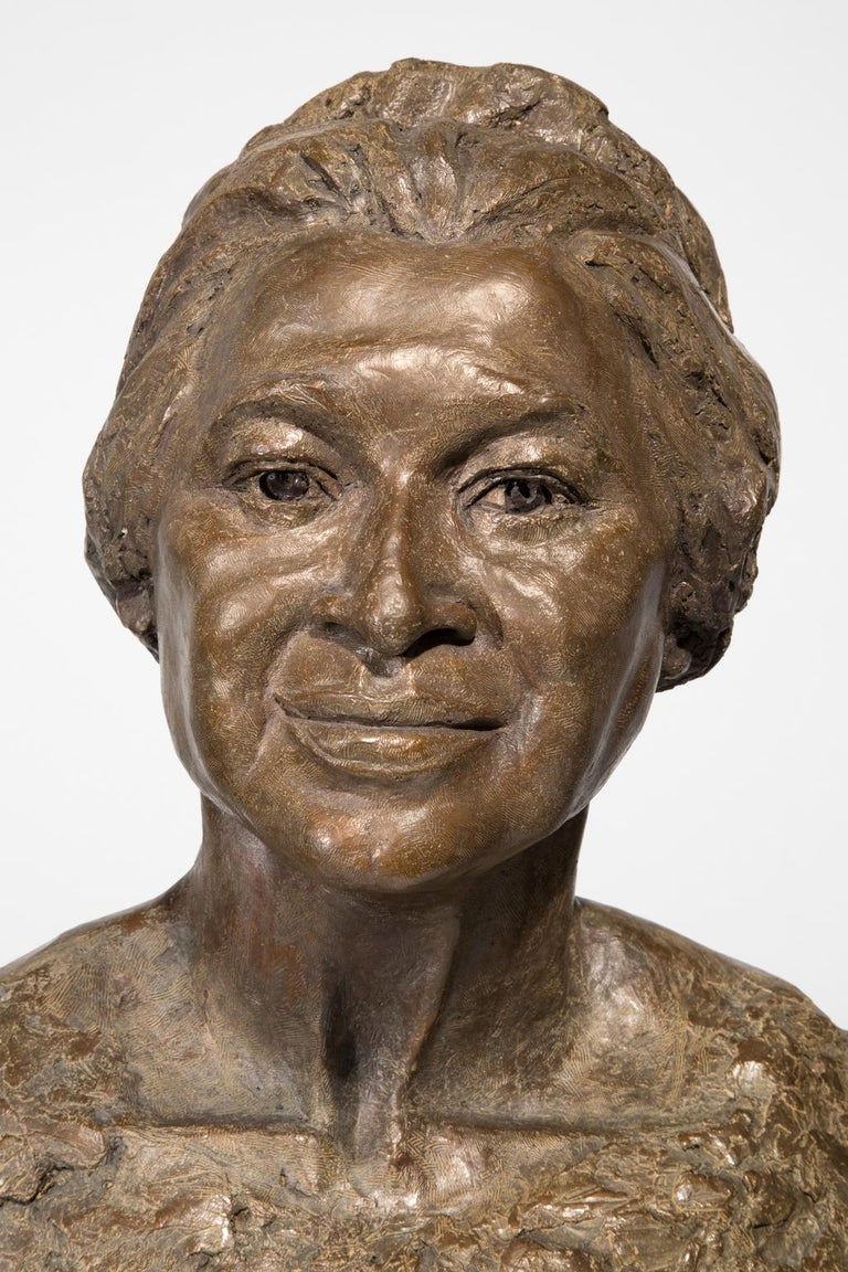 Artis Lane - "Rosa Parks" Bronze Sculpture, Figurative, Female ...