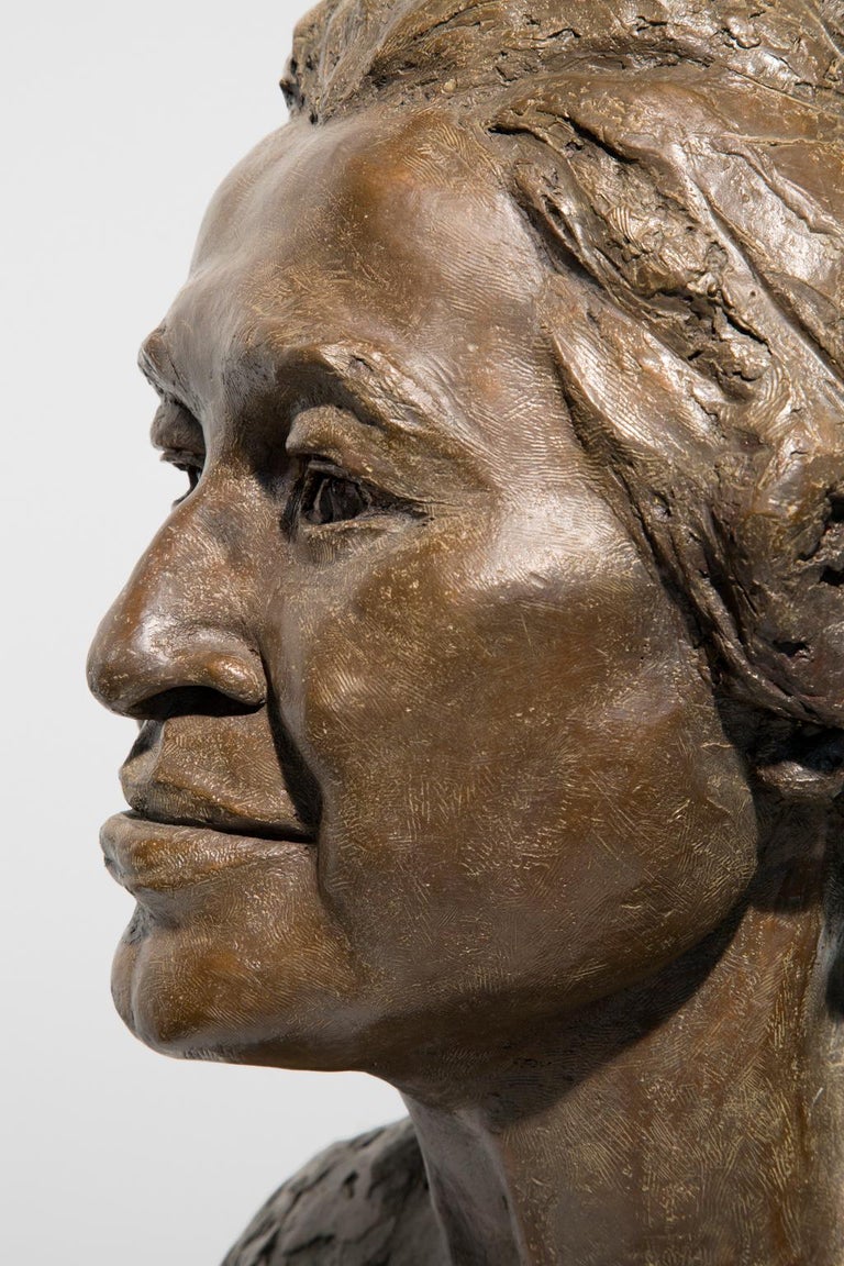 Artis Lane - "Rosa Parks" Bronze Sculpture, Figurative, Female ...