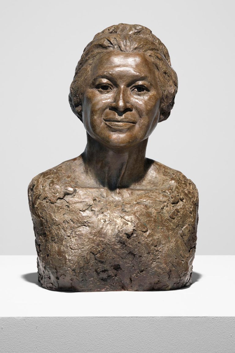 Artis Lane - "Rosa Parks" Bronze Sculpture, Figurative, Female ...