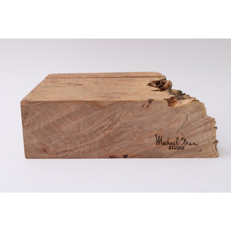 Artisan Burl Wood Box by Michael Elkan at 1stDibs | burlwood box ...