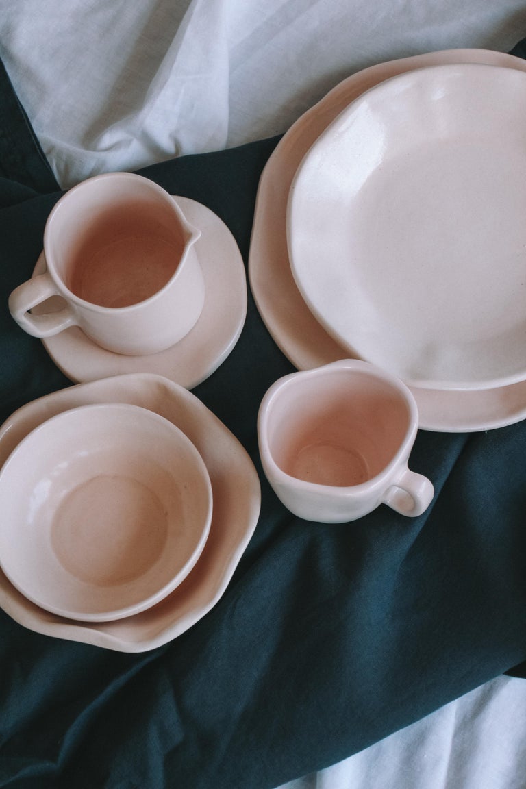 Artisanal Ceramic Cream Jug For Sale at 1stDibs
