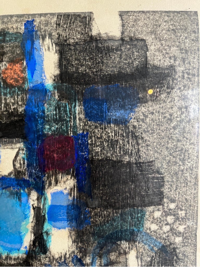 Artist Ansei Uchima "An Emotion", 1960 For Sale at 1stDibs
