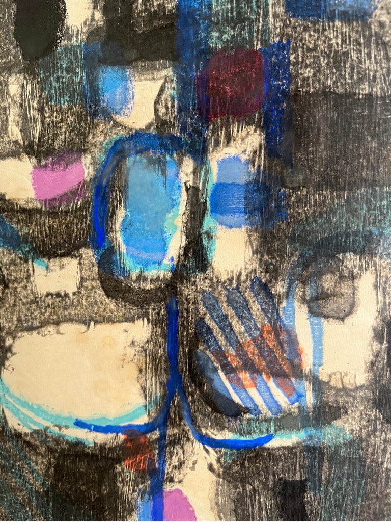 Artist Ansei Uchima "An Emotion", 1960 For Sale at 1stDibs