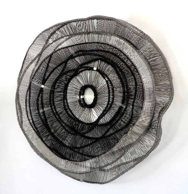 Artist Eric Gushee Emergence Series 2018 Woven Wire Wall Sculpture at ...
