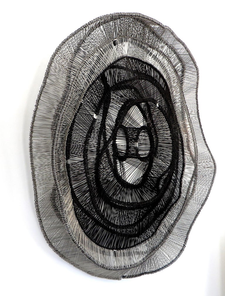 Artist Eric Gushee Emergence Series 2018 Woven Wire Wall Sculpture at ...